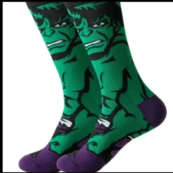 Underwear & Socks | New 1 Pair Of Unisex Cartoon Socks Purplegreen The ...